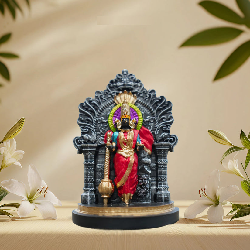 Buy Kolhapur Maa Ambabai Mahalakshmi Idol | Original & Devotional Idol ...